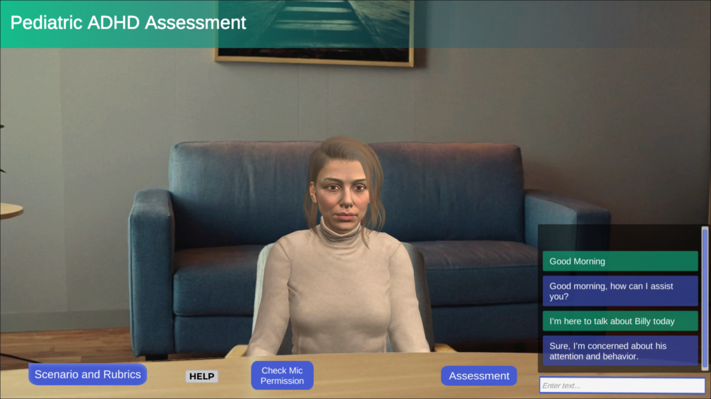 Pediatric ADHD Assessment | MedVR Education